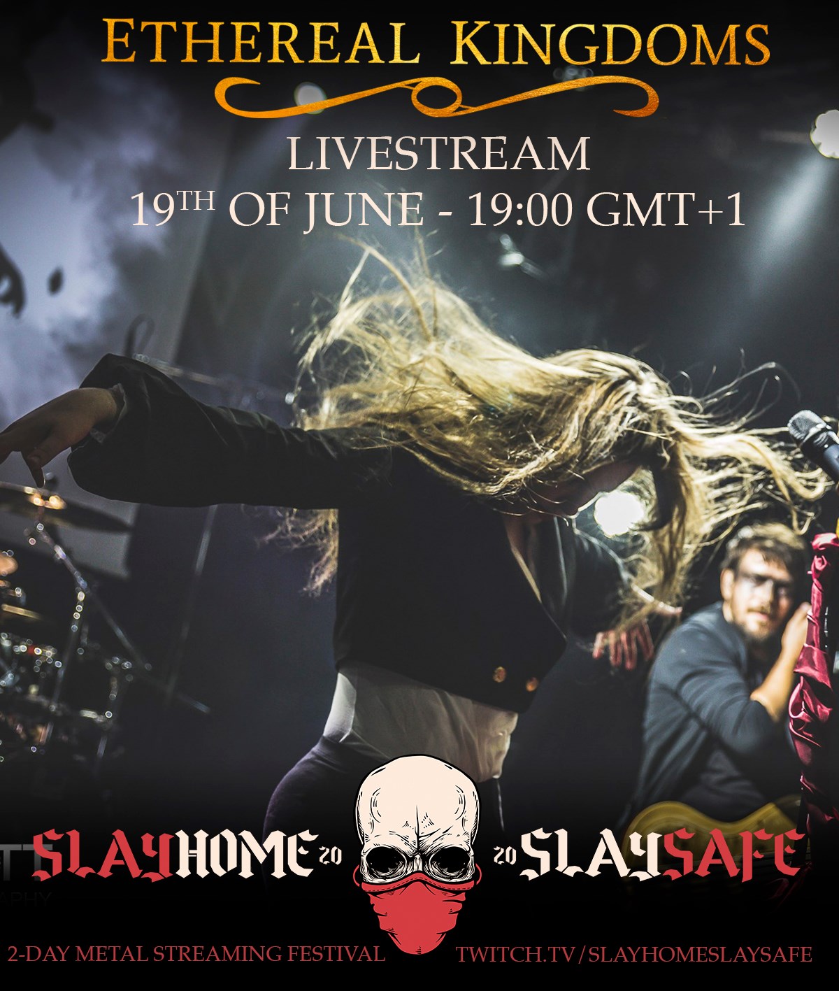 Slay Home Slay Safe | 2-day live stream festival with Danish bands only!